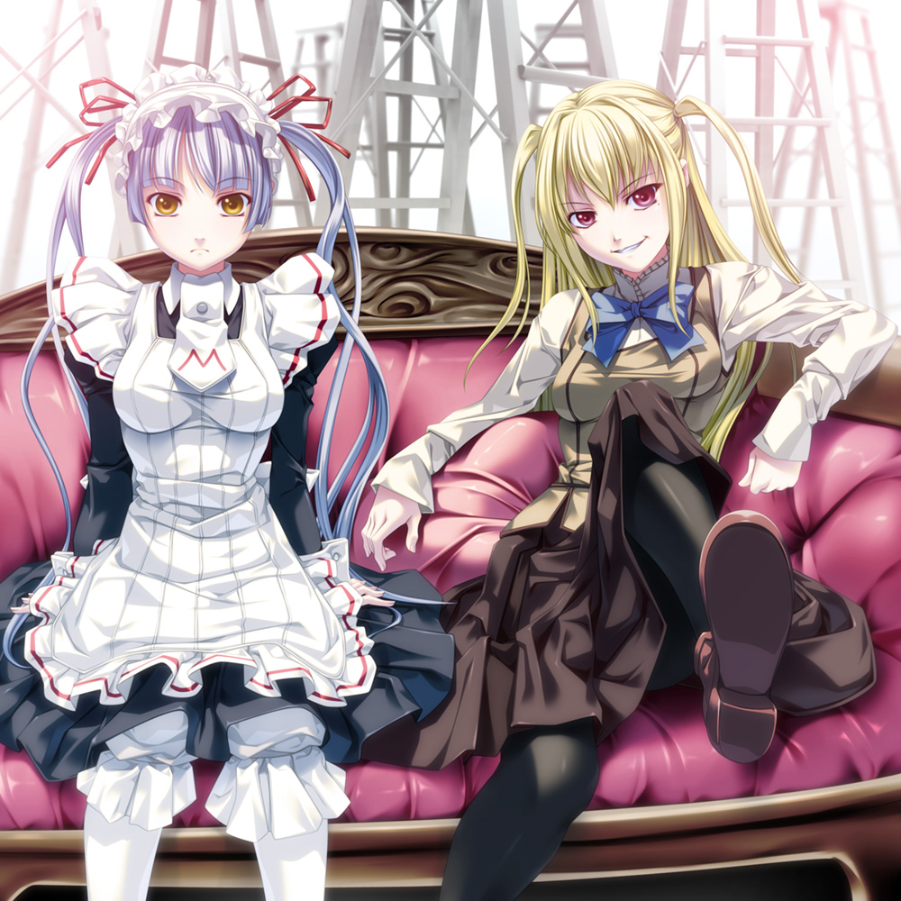 rezi maria holic shidou mariya shinouji matsurika bloomers maid pantyhose seifuku trap | #128819 ...